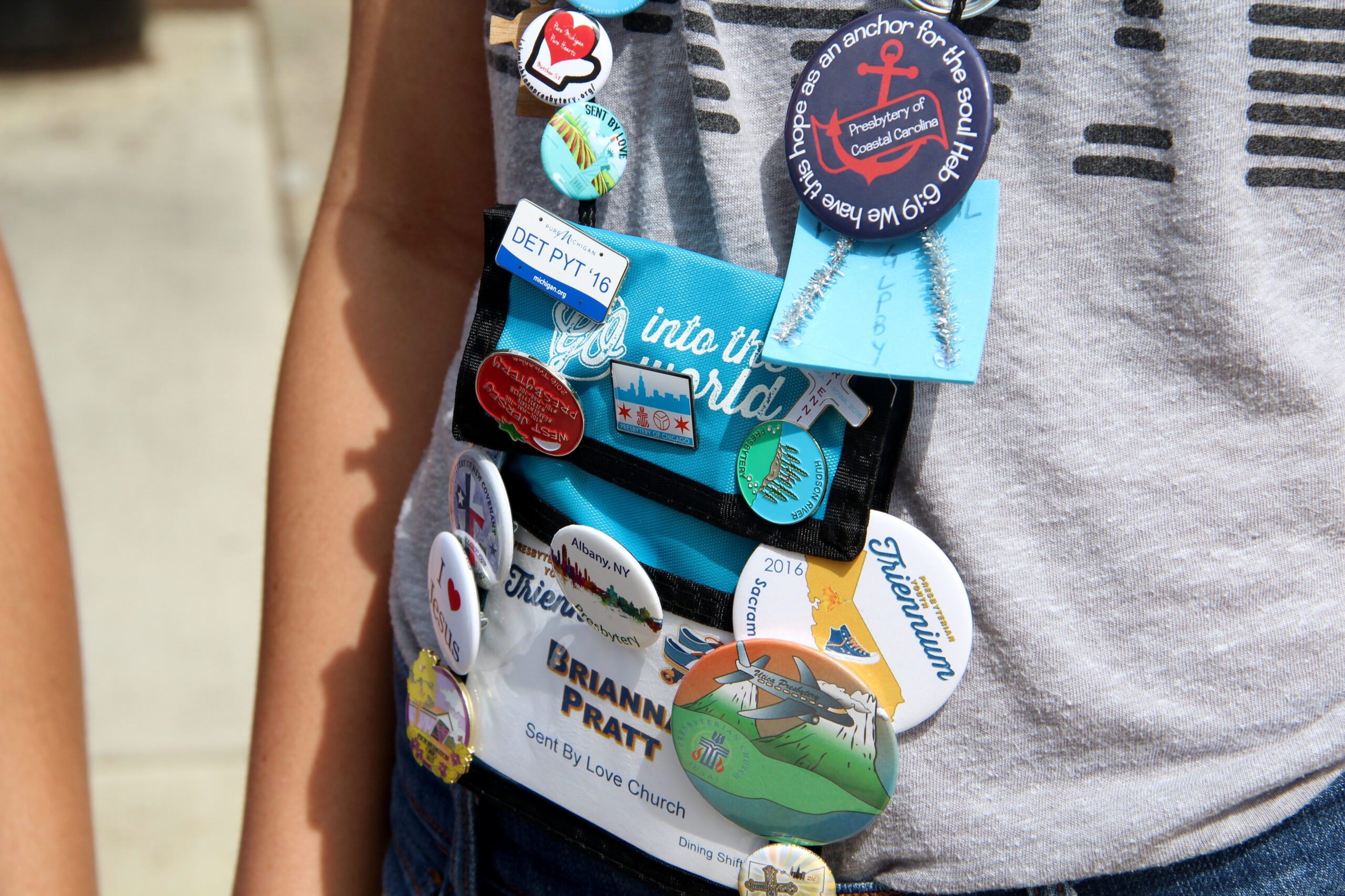 Pins and family reunion: Triennium kicks off - The Presbyterian Outlook